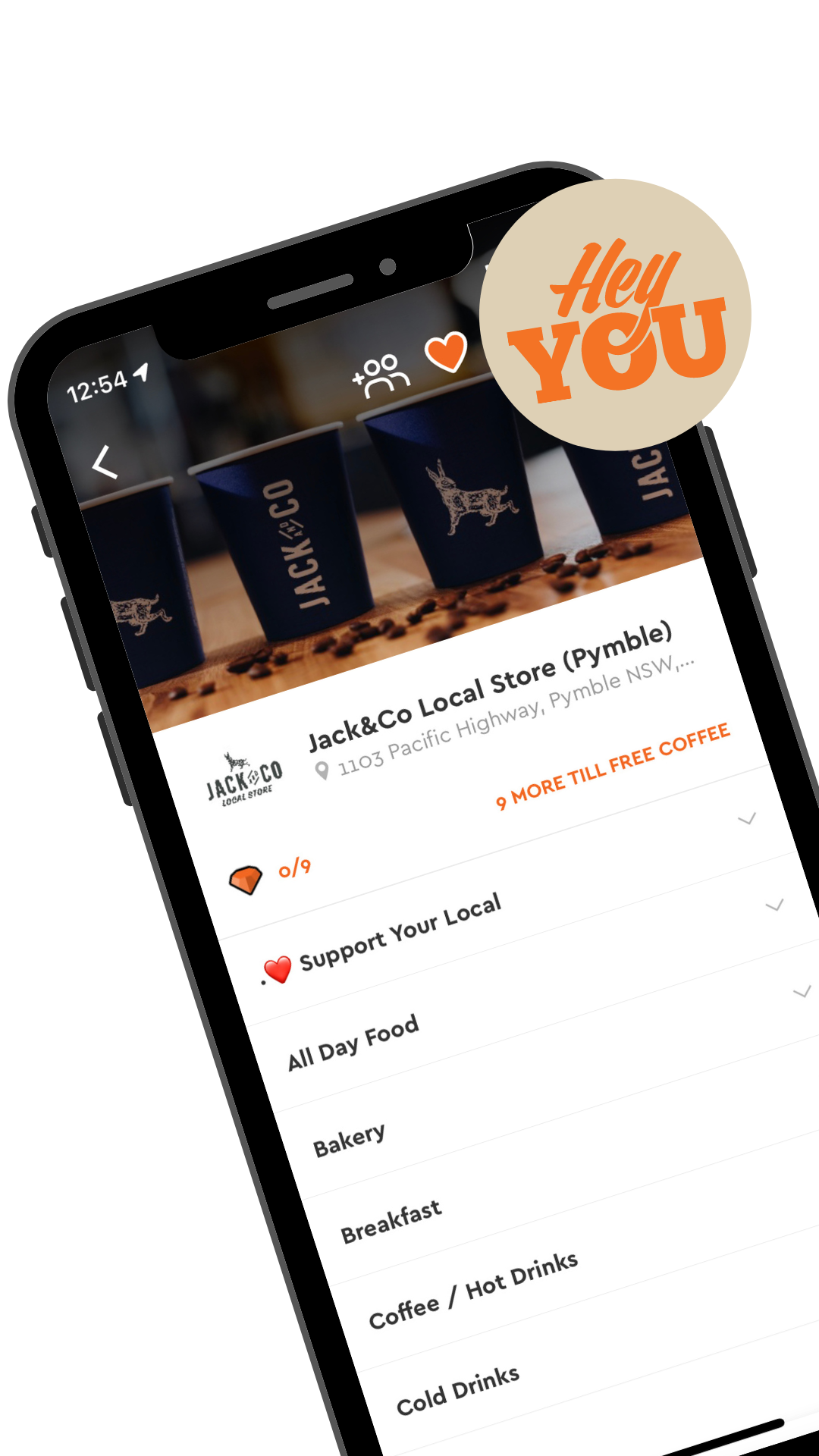 Order Now on Hey You | Jack & Co Food Stores
